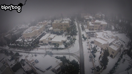 Snow Day Special - Amman From Above | Amman
