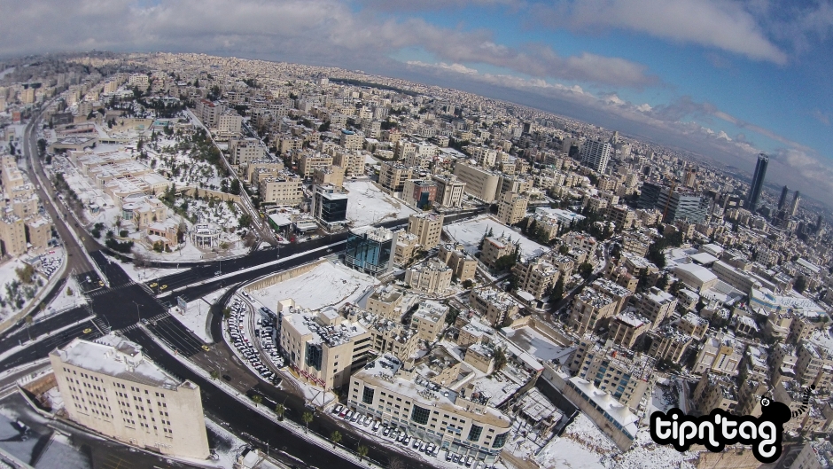 Snow Day Special - Amman From Above | Amman