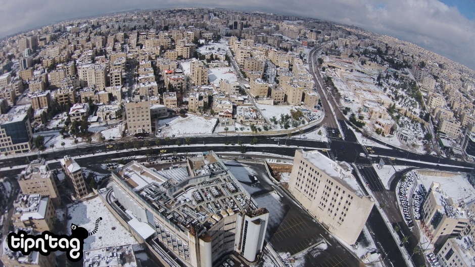 Snow Day Special - Amman From Above | Amman